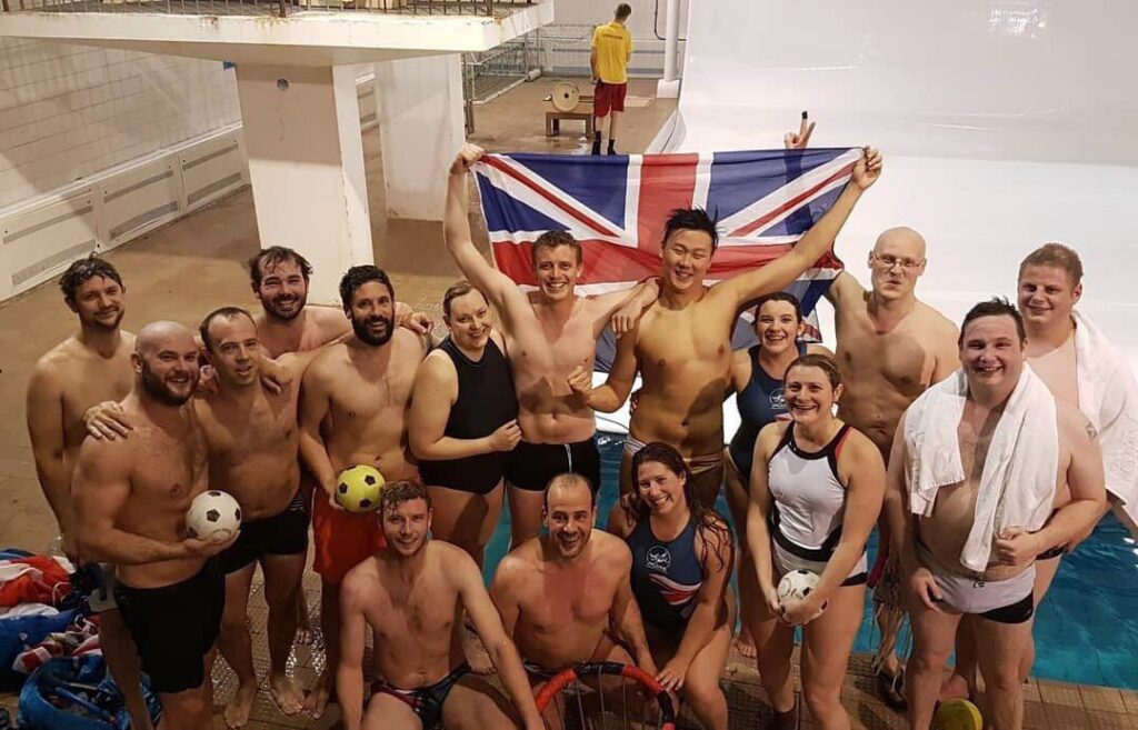 Brits compete in underwater rugby worlds