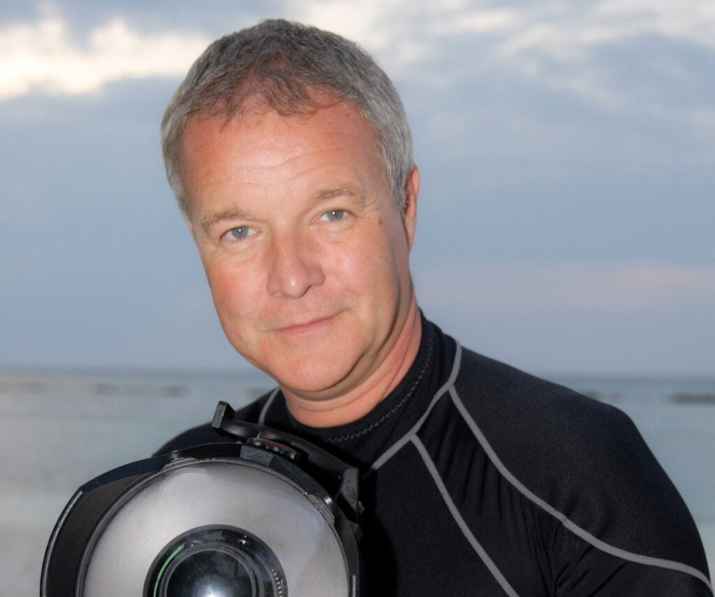 Martin Edge: Diver who wrote the u/w photographer's bible