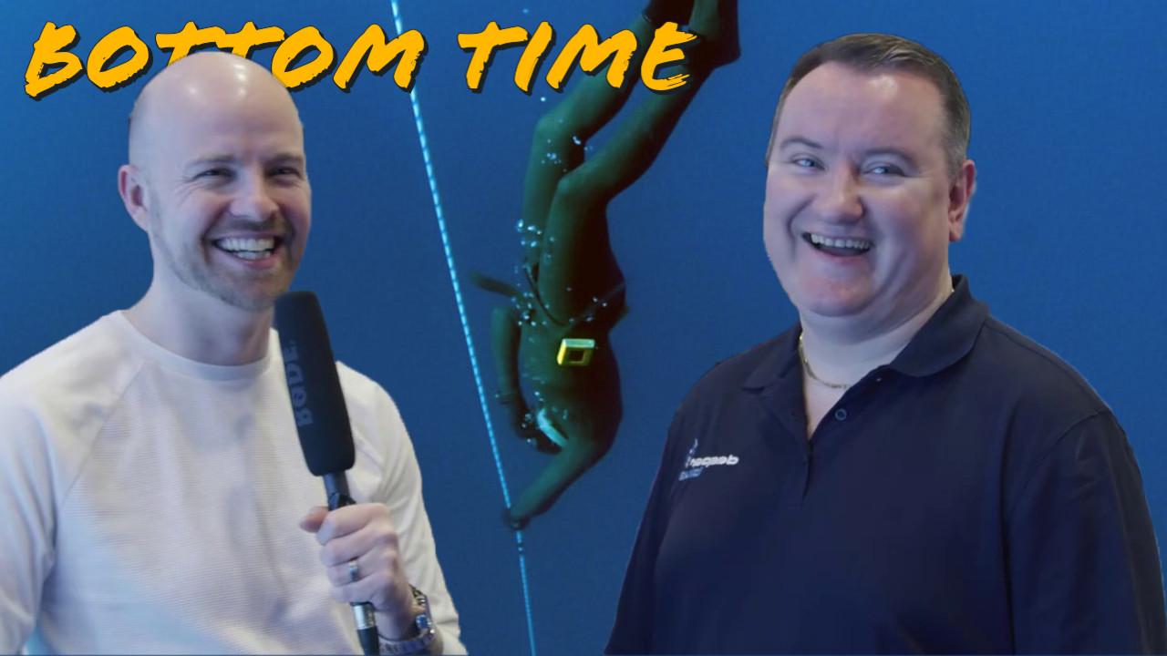 Bottom Time - DeeperBlue.com's Stephan Whelan on the 'mic'