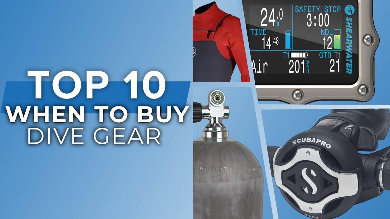 Top 10: When to Buy Dive Equipment