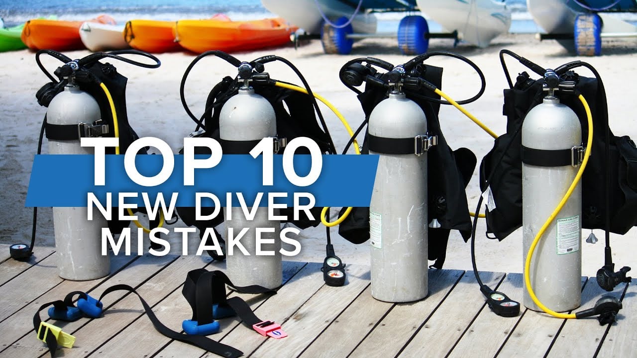 Top 10 Mistakes New Divers Make