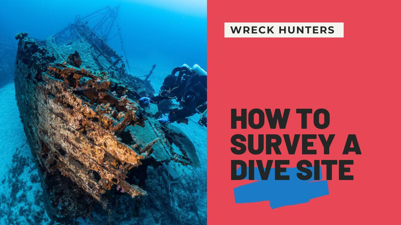 How to survey a dive site