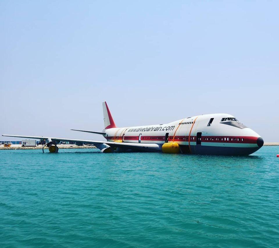 Boeing 747 being sunk off Bahrain as ‘ultimate underwater theme park’