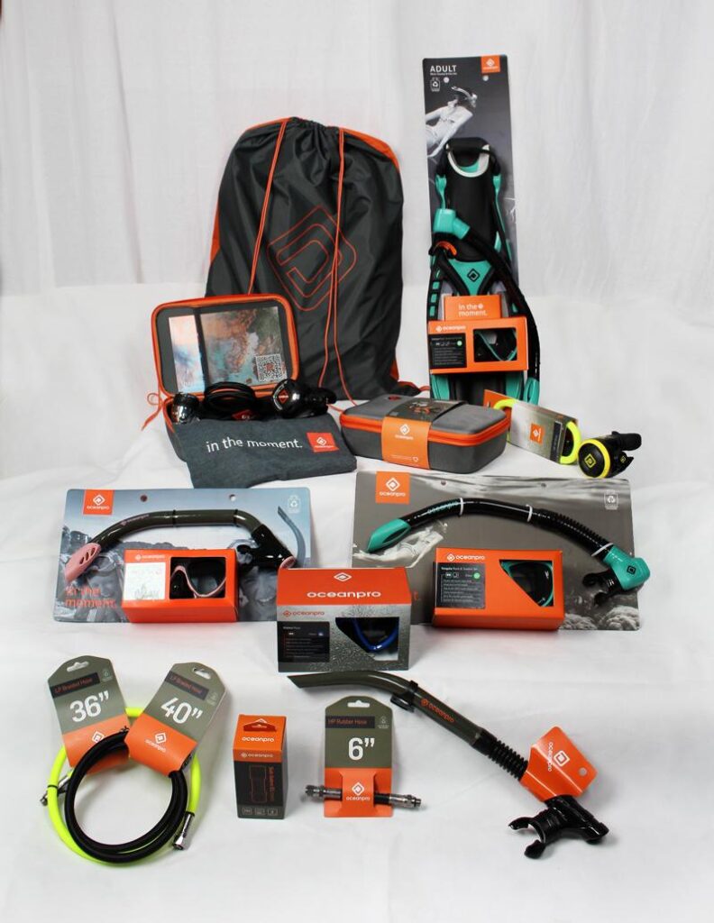 Australian scuba brand Oceanpro launches unique eco-packaging design
