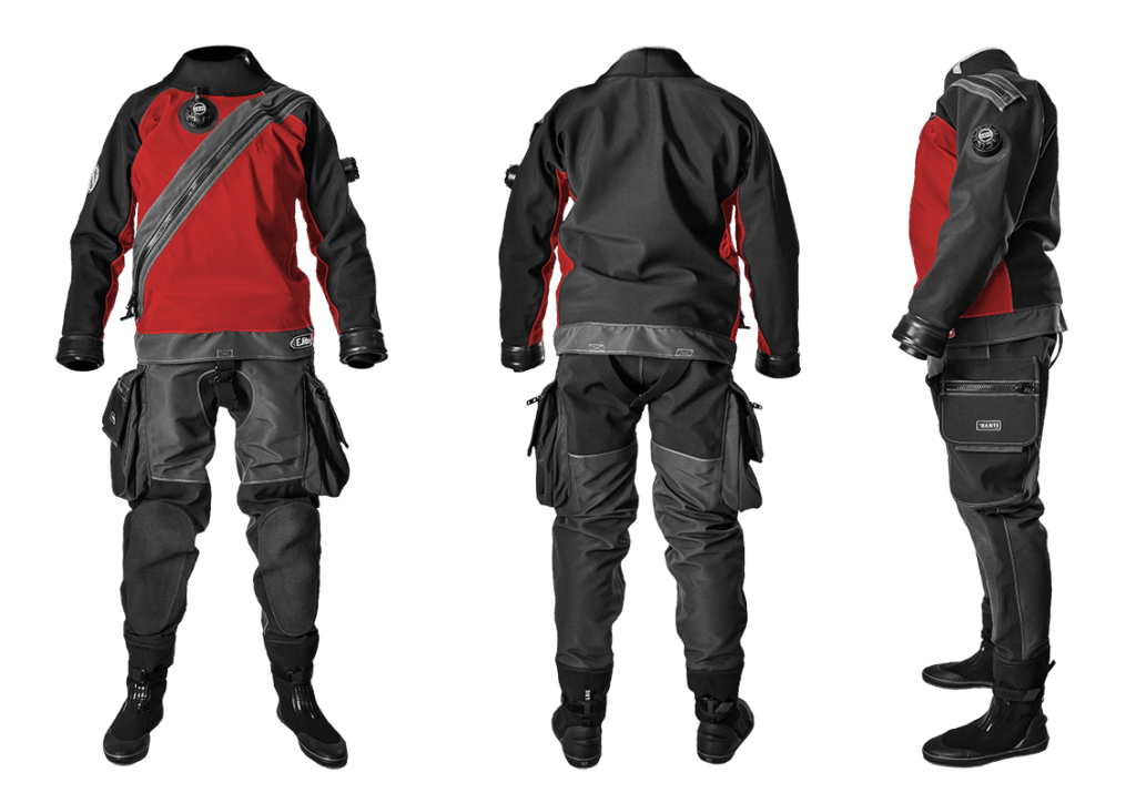 Santi Diving introduces new colour scheme for drysuits - Scarlet