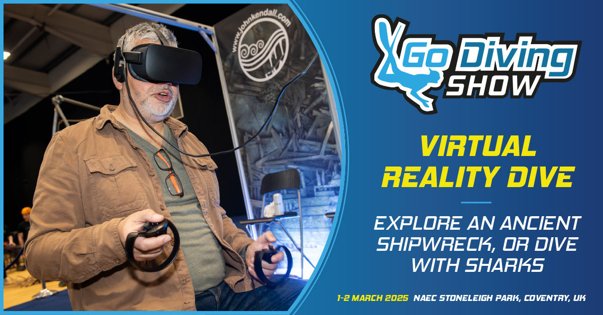 Virtual reality diving open to all