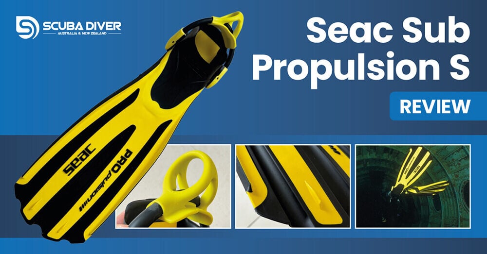 SEAC Sub Propulsion S Fins Review: Eco-Friendly Paddle Fins Deliver ...