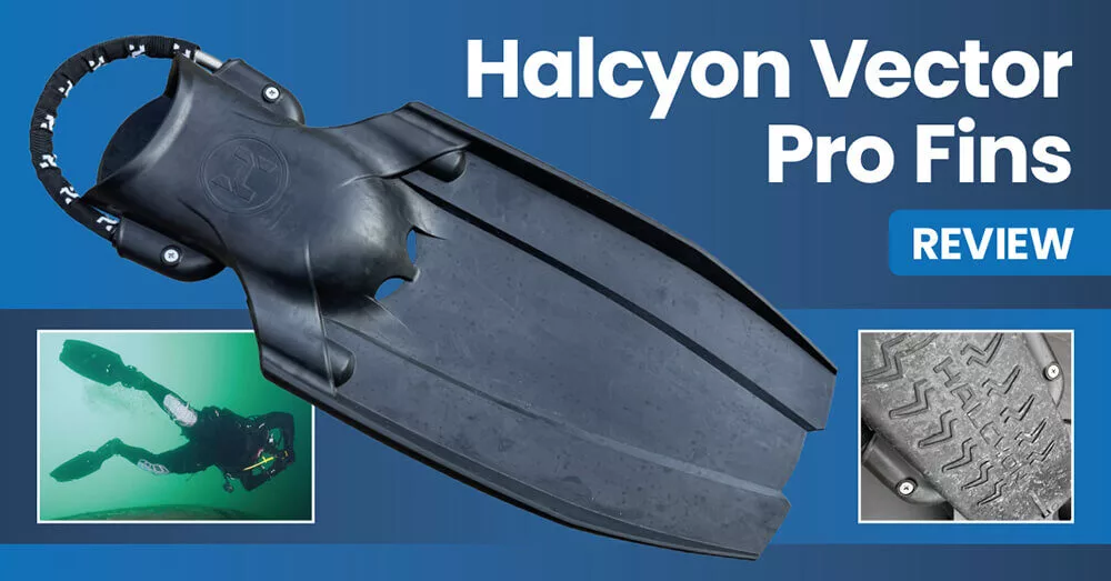 Halcyon Vector Pro Fins Review: High-Power Technical Fins with Ballast ...