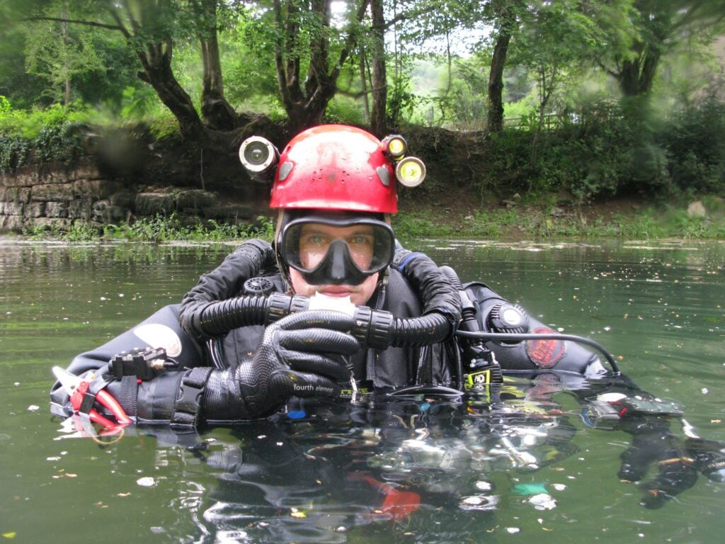 Andy Torbet and Chris Jewell talk cave